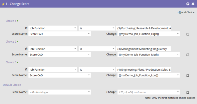 Marketo - Scoring - Like Reply